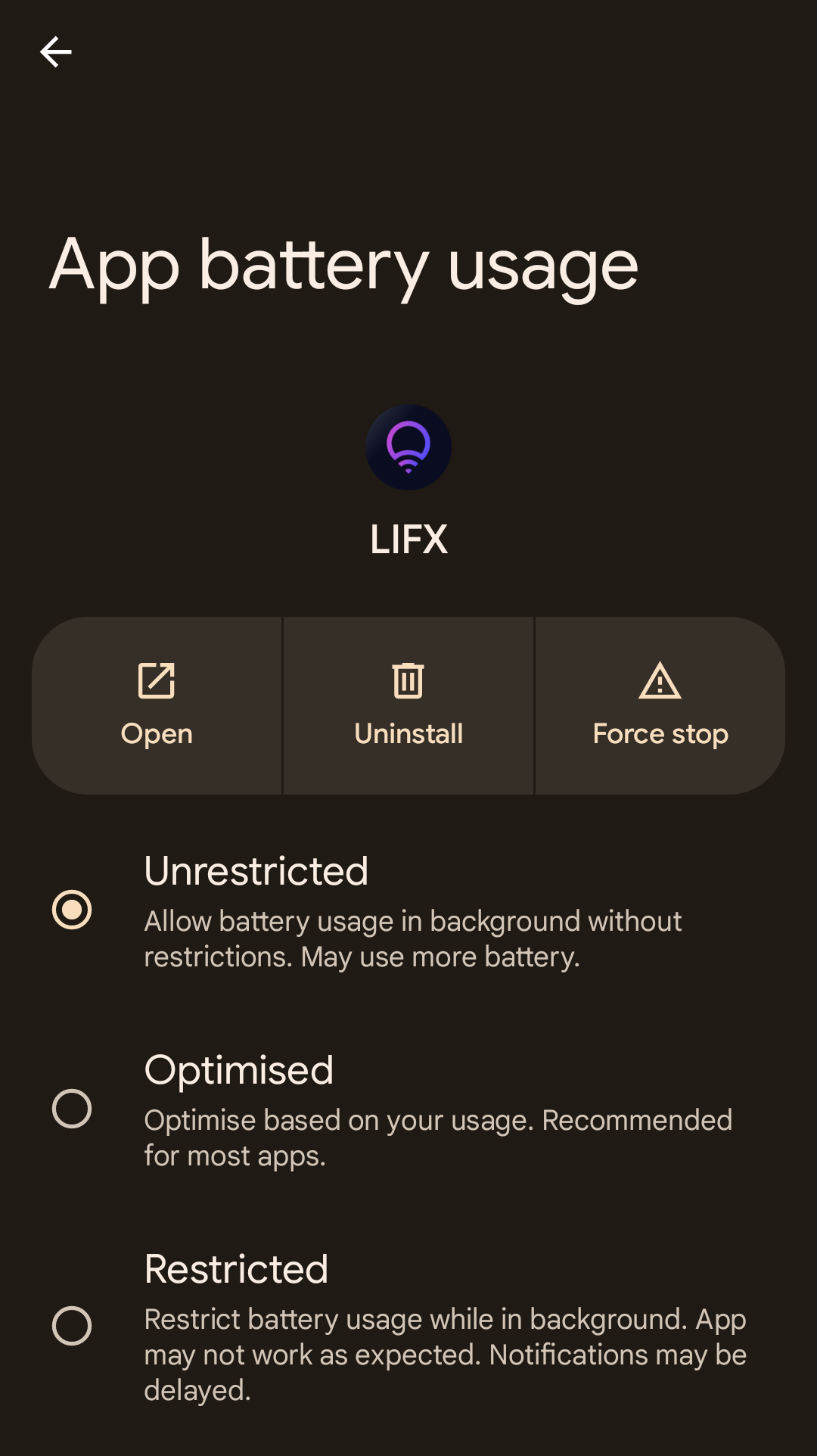 Running FX (Effects) continuously with LIFX app closed – LIFX